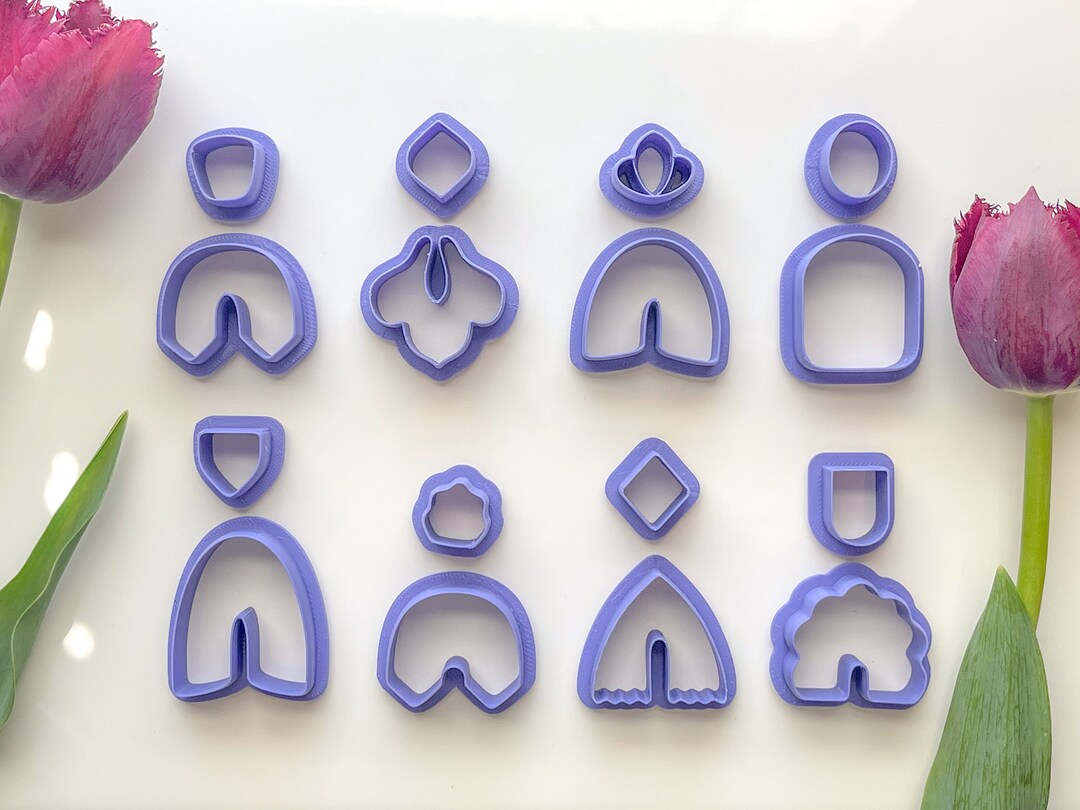 Arch + Topper Clay Cutter Set, Set of 16 Cutters, Mix and Match Clay ...