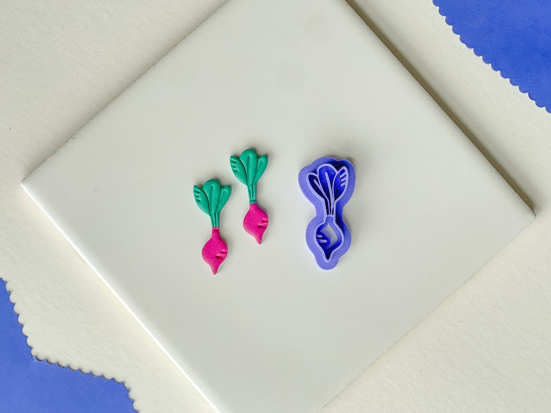 Turnip Clay Cutter, Radish Clay Cutter, Summer Clay Cutter, Gardening ...