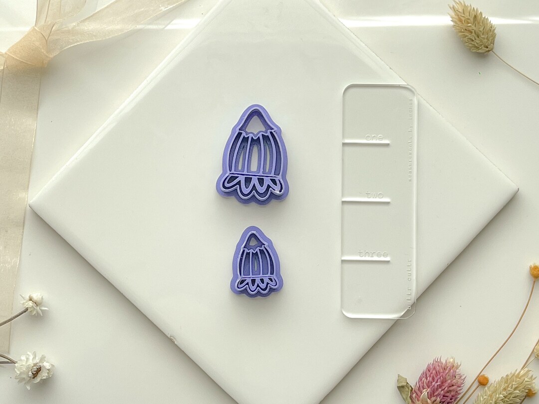 Drop Flower Clay Cutter, Polymer Clay Cutter, Two Size Options - Etsy