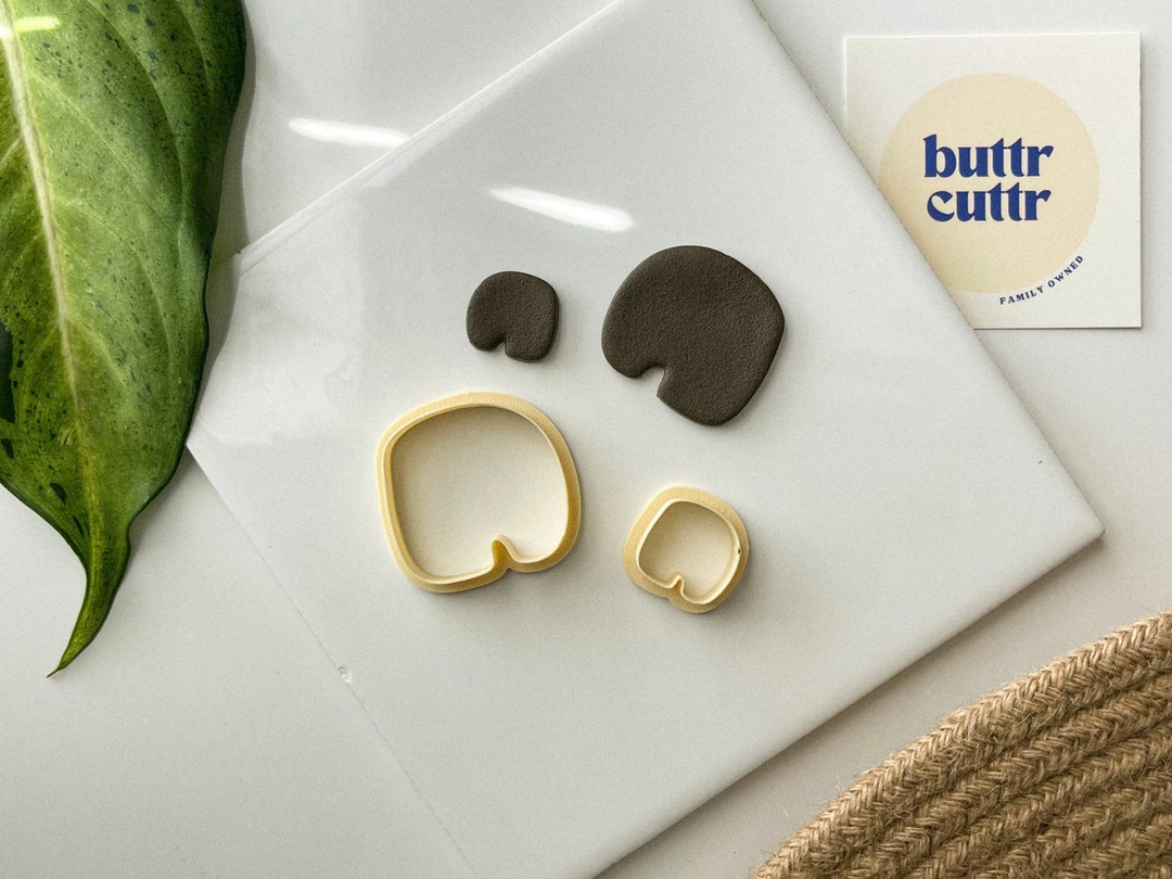 Organic Pebble Arch Cutter, Organic Shape, Polymer Clay Cutter, Clay ...