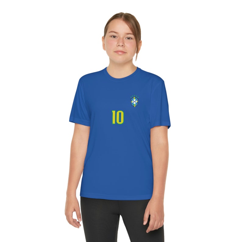 Brazil Youth Pele Jersey Shirt - Etsy Australia