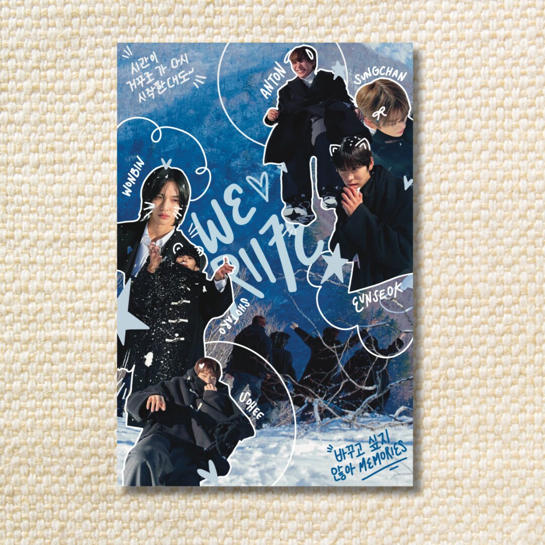 RIIZE Group March Line 4 X 6 Prints Photo Print, Graphic Design ...