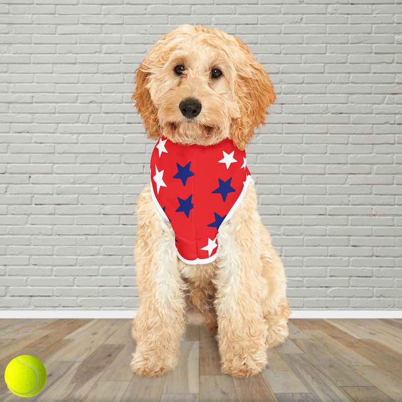 Funny Patriotic Dog Hoodie – Red Trump-inspired Pet Shirt for Dogs ...