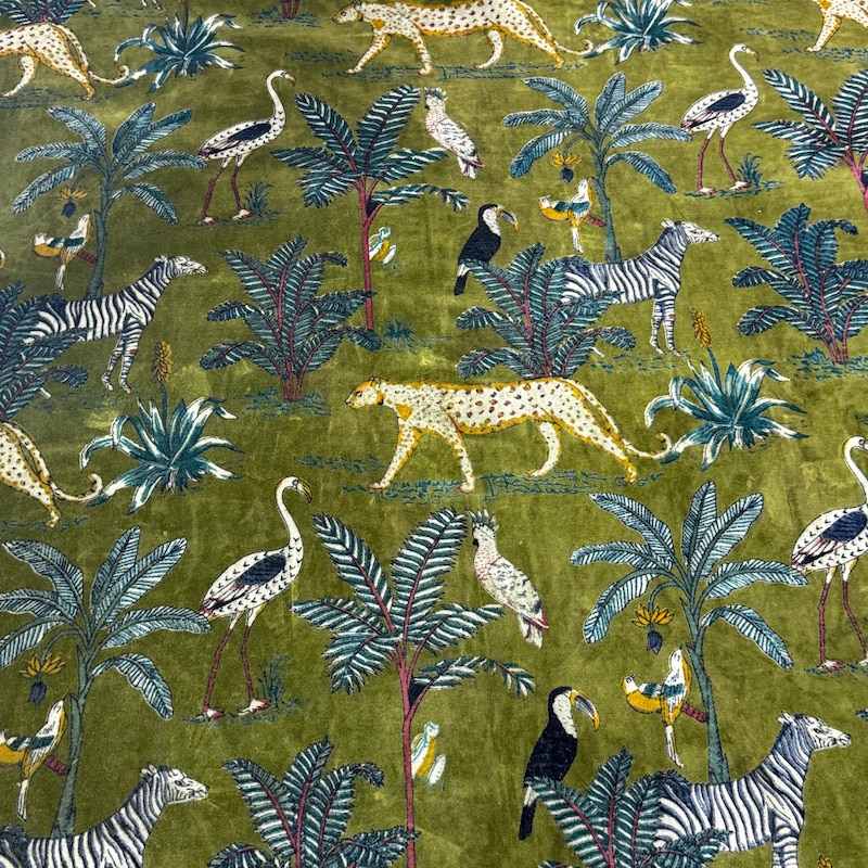 Sofa Fabric Block Print - Etsy