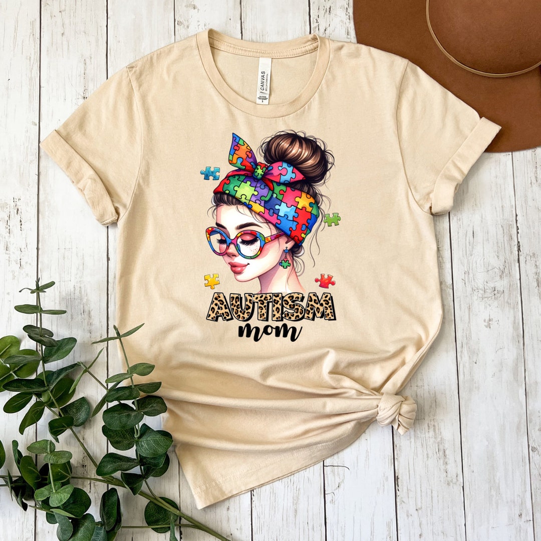 Proud Autism Mom Tshirt Autism Tshirt Autism Awareness Autism