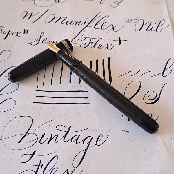 Antique Flex Nib Fountain Pens - Etsy
