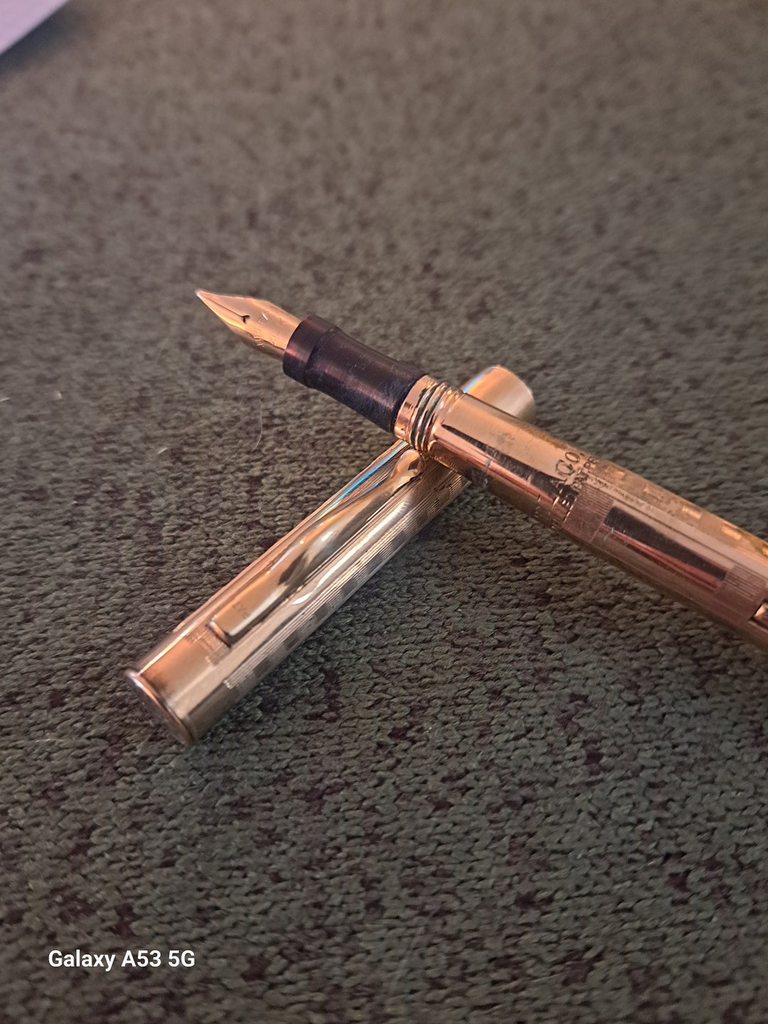 Superite Clip Cap / 1920's Gold Filled Vintage Fountain Pen / Super ...