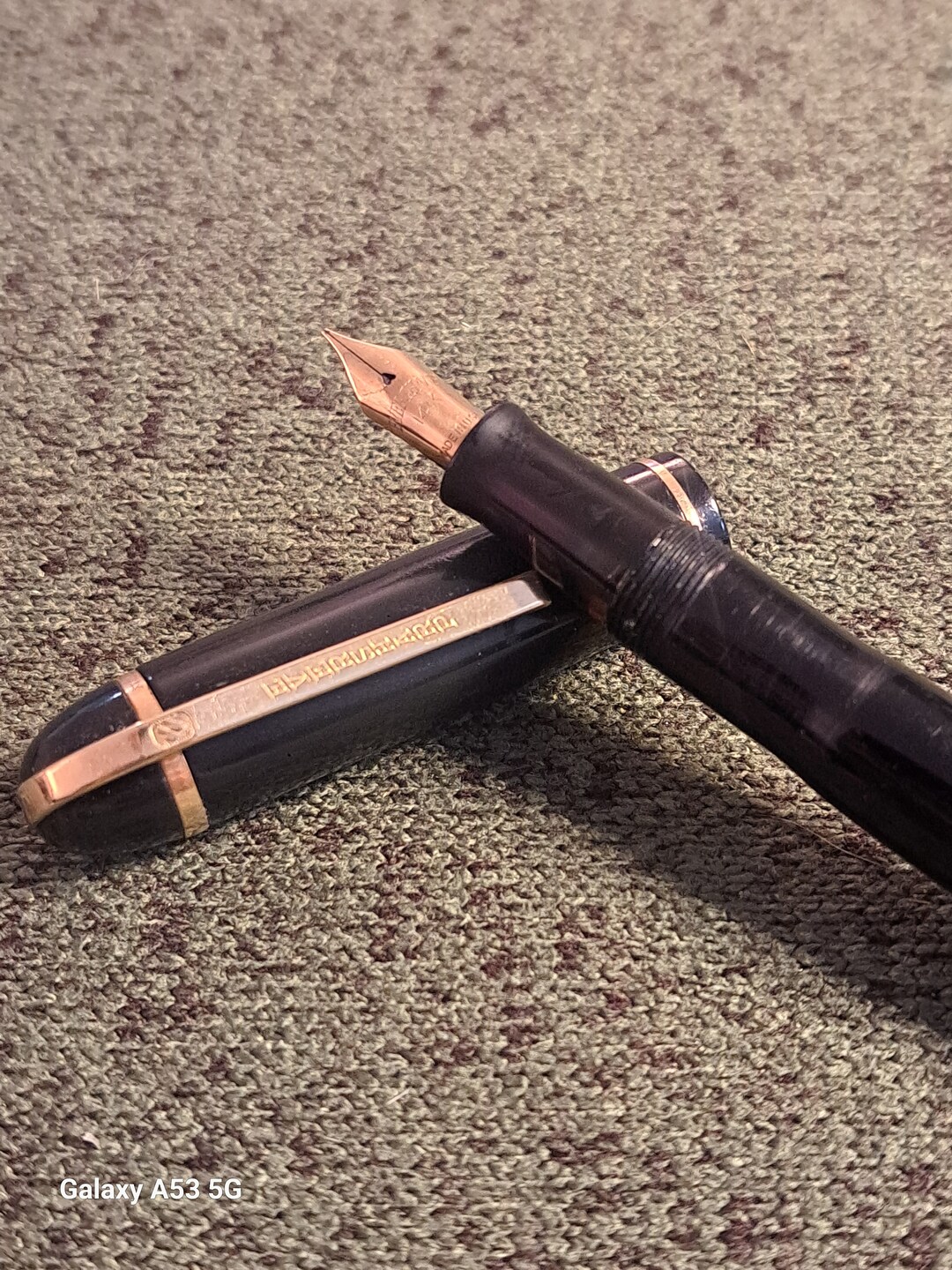 Black Eversharp Skyline standard / 1940's Vintage Fountain Pen ...