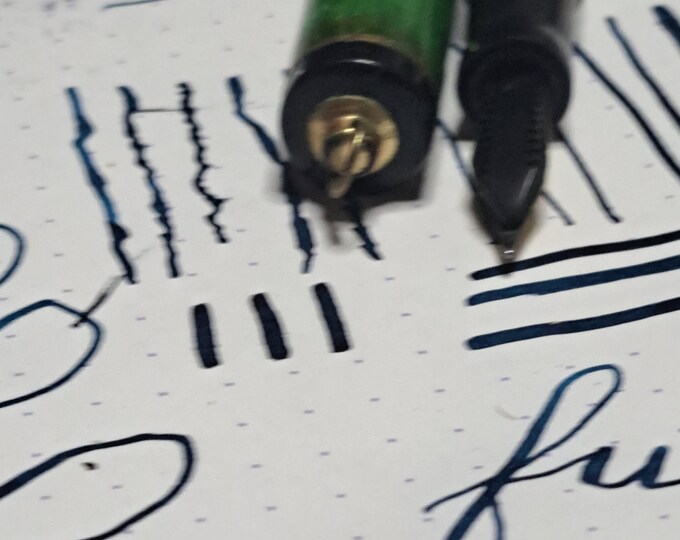 Wahl - GOLD SEAL - Lifetime Series. Jade Marble "wahl Flexible Nib ...