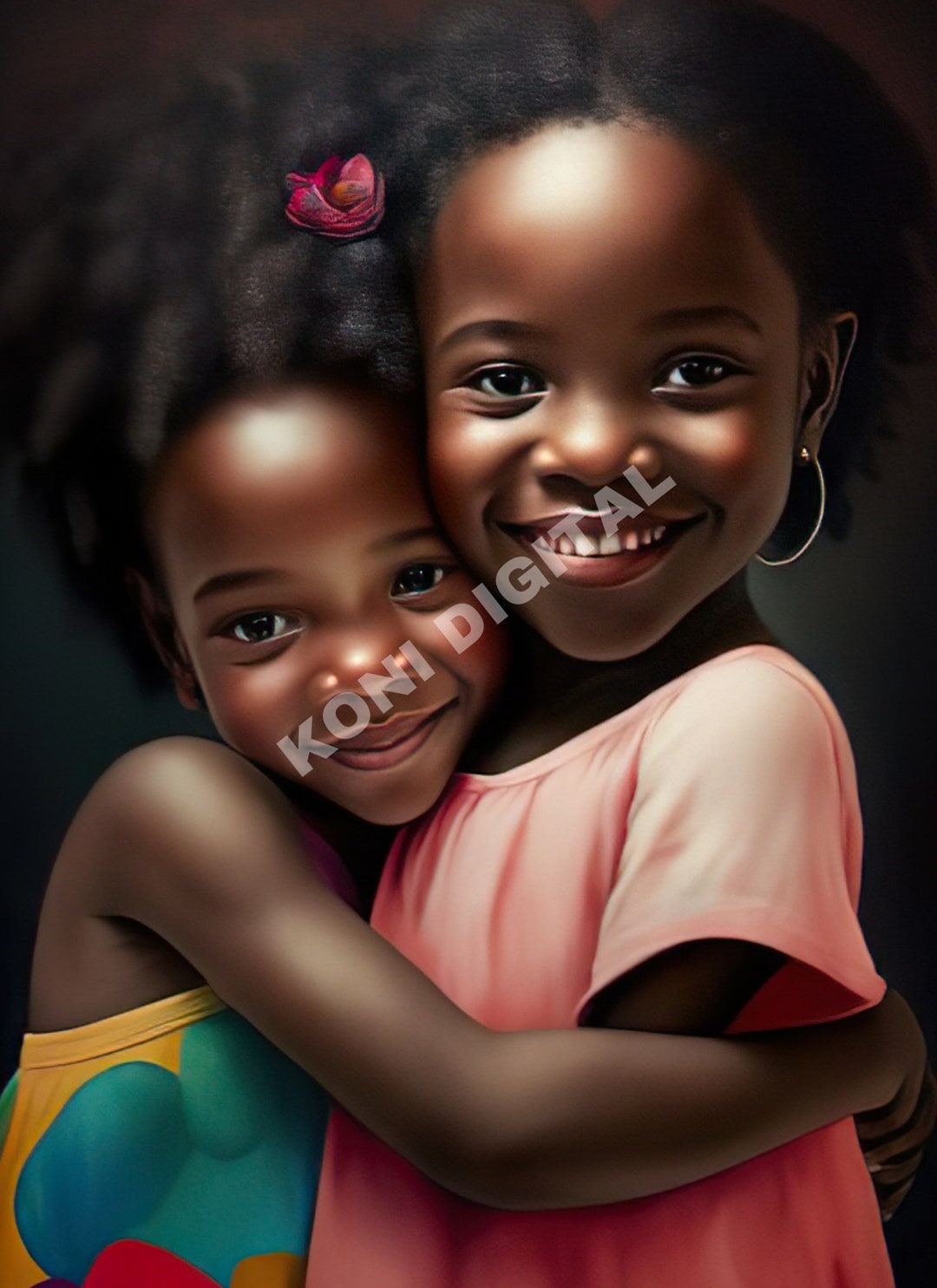 Thank You Gift, Koni Art, Ai Generated Digital, Wall Art Digital ...