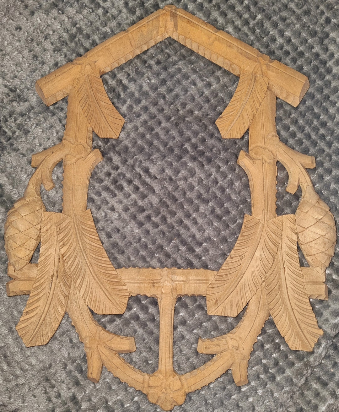 The Beautiful Linden Wood Frame for Cuckoo Clocks - Etsy