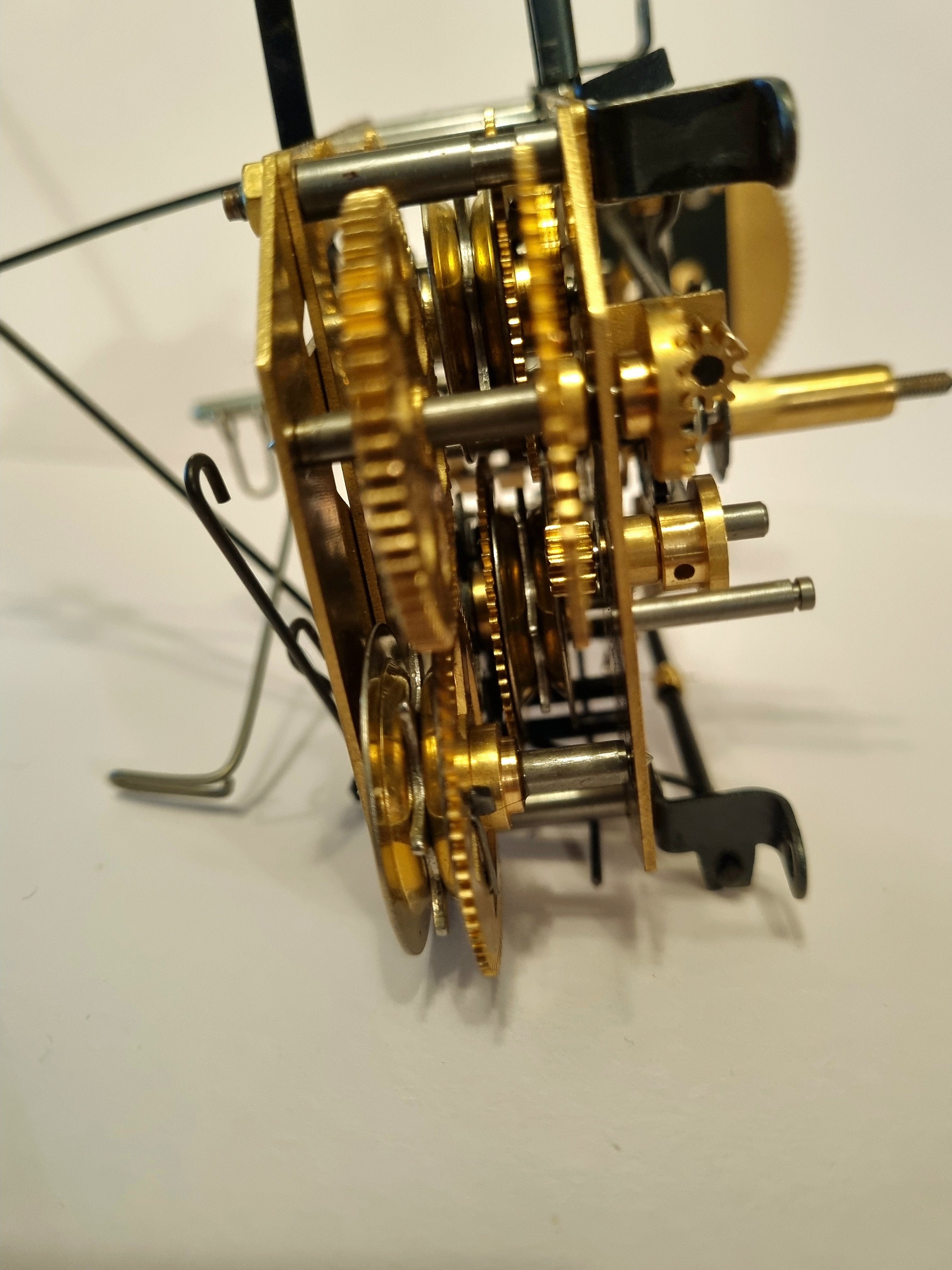 Complete Cuckoo Clockwork With Drives for Music Cylinders and Figures ...
