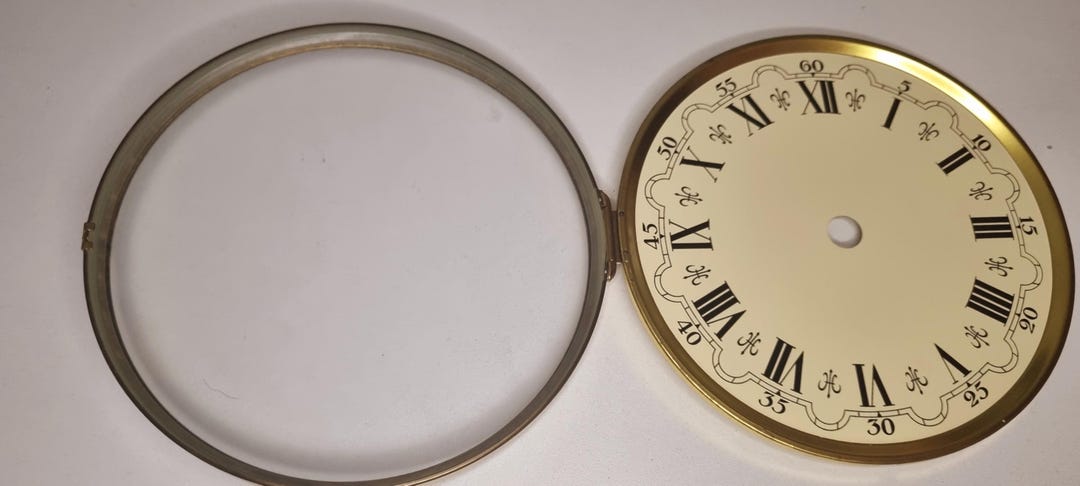 Dial Gold Clock Cuckoo Clocks Roman Numerals Ivory - Etsy