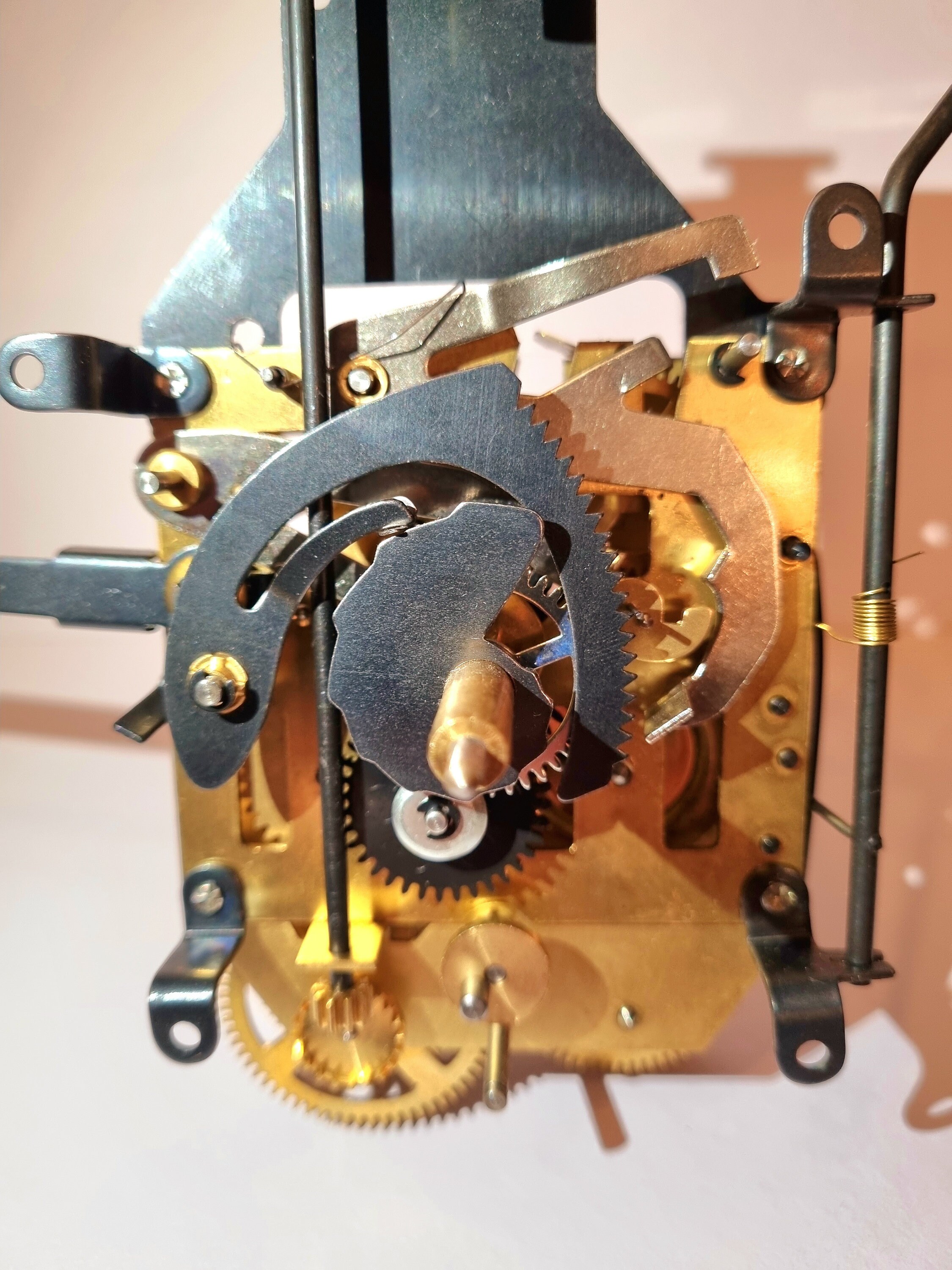 Complete Cuckoo Clockwork With Drives for Music Cylinders and Figures ...
