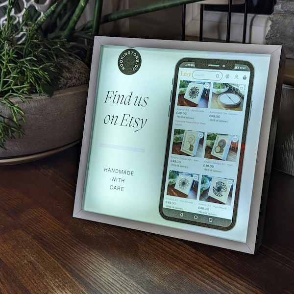 Qr Code Stand - Etsy UK