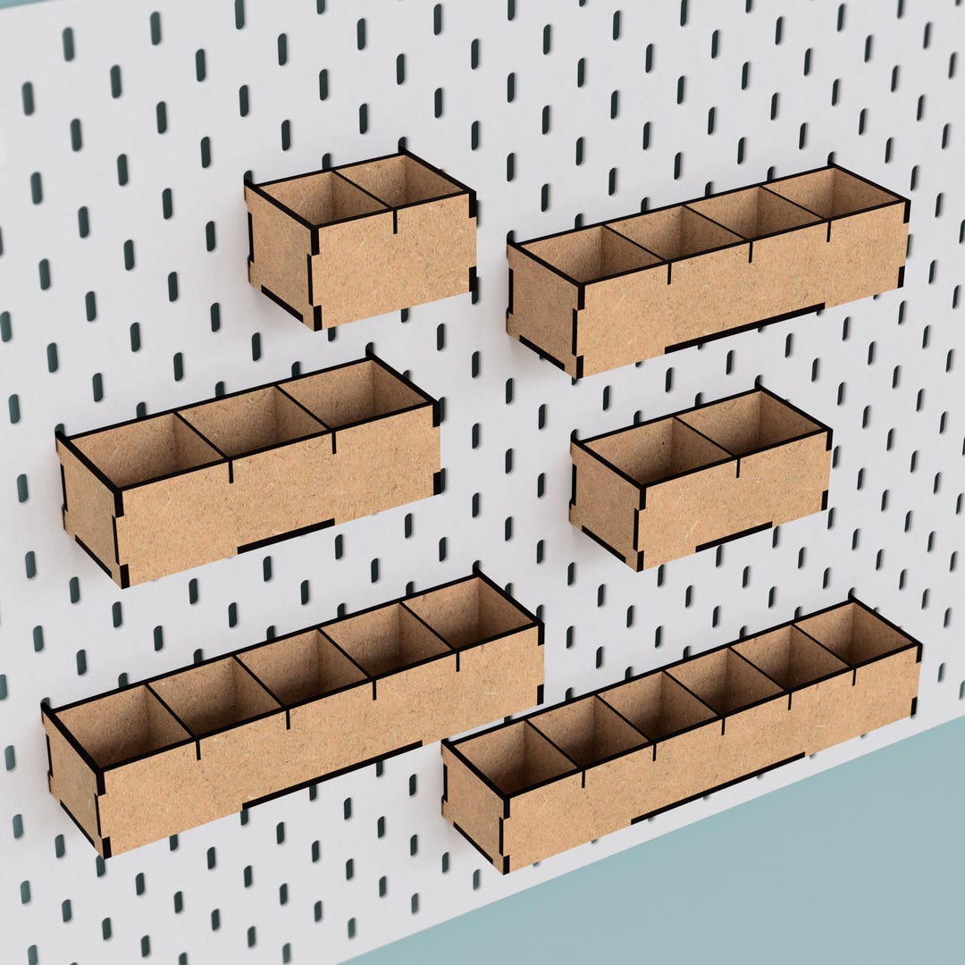 IKEA SKADIS Shelf - Pegboard - Skadis Accessories Attachments - Craft ...