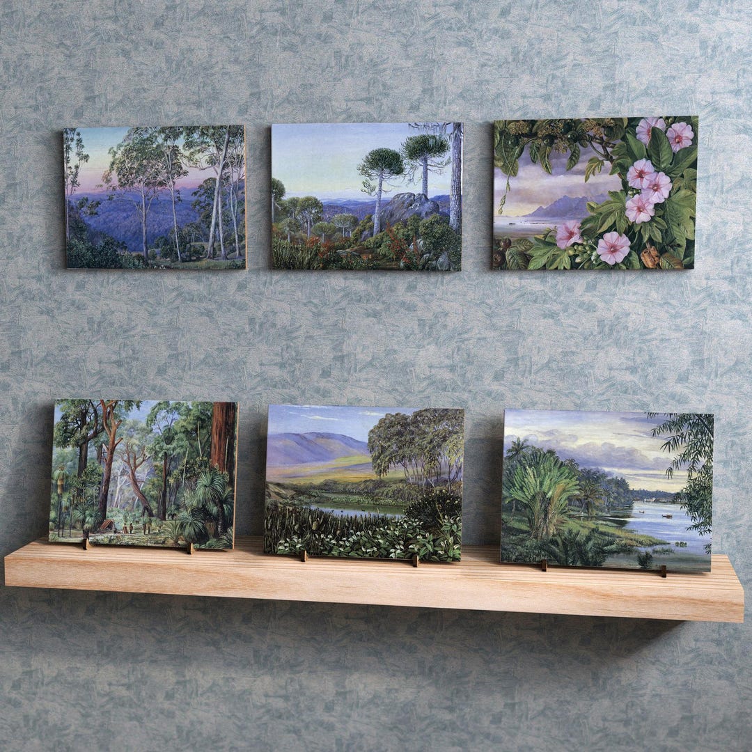 Marianne North Oil Painting - Decorative Ceramic Tiles - Home Decor ...