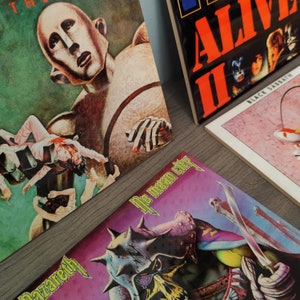 Personalised Album Art Cover Art Ceramic Tiles Records Vinyl Lover ...