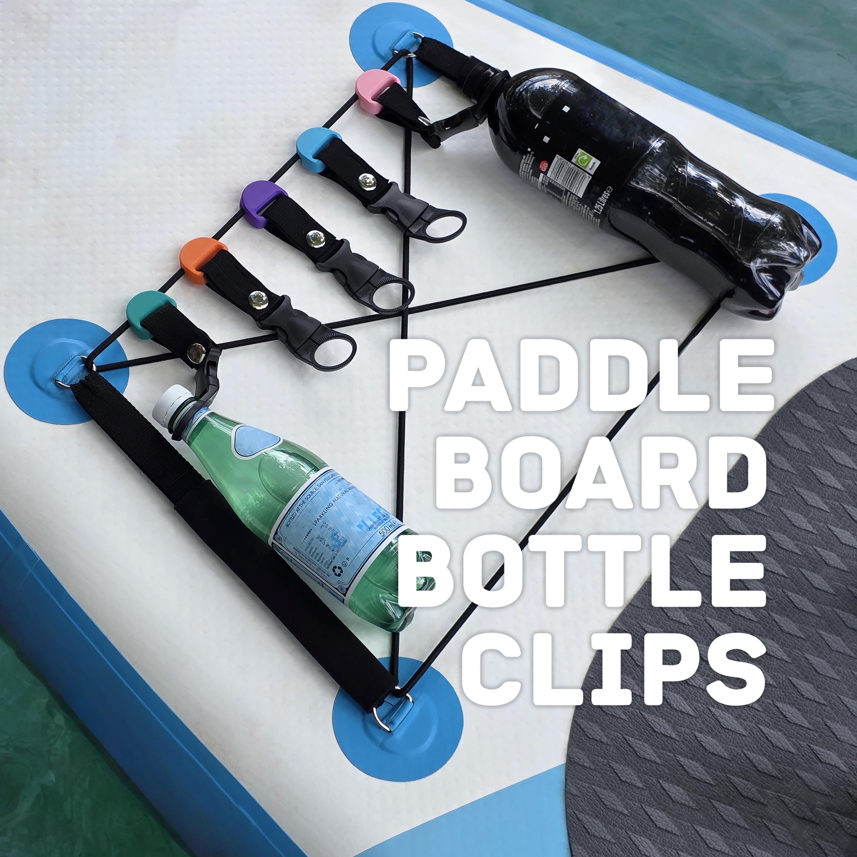 Paddle Board Bottle Holder - Kayak Drink Clip - SUP Accessories ...