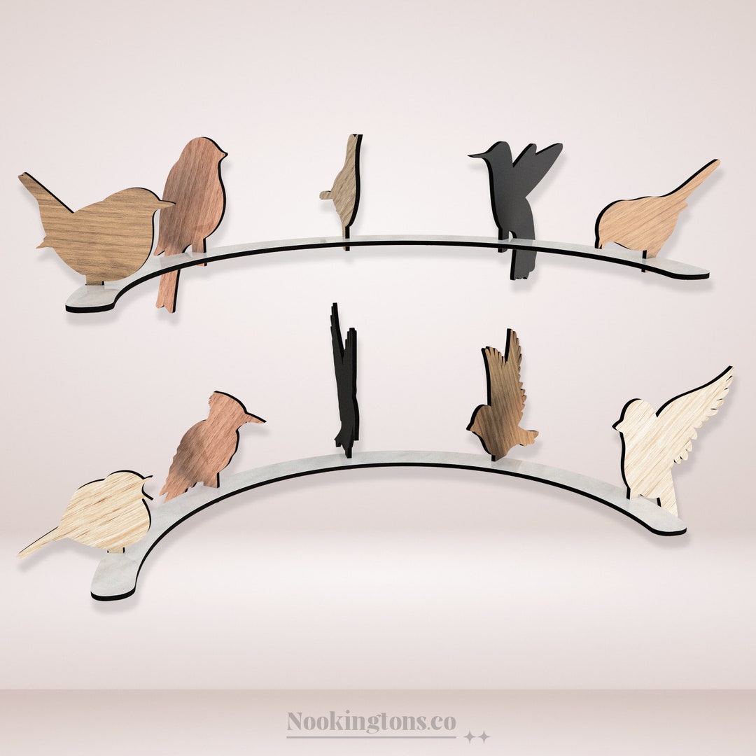 Choose Your Birds! - Scandinavian Shade - Wooden Shade - Boho ...