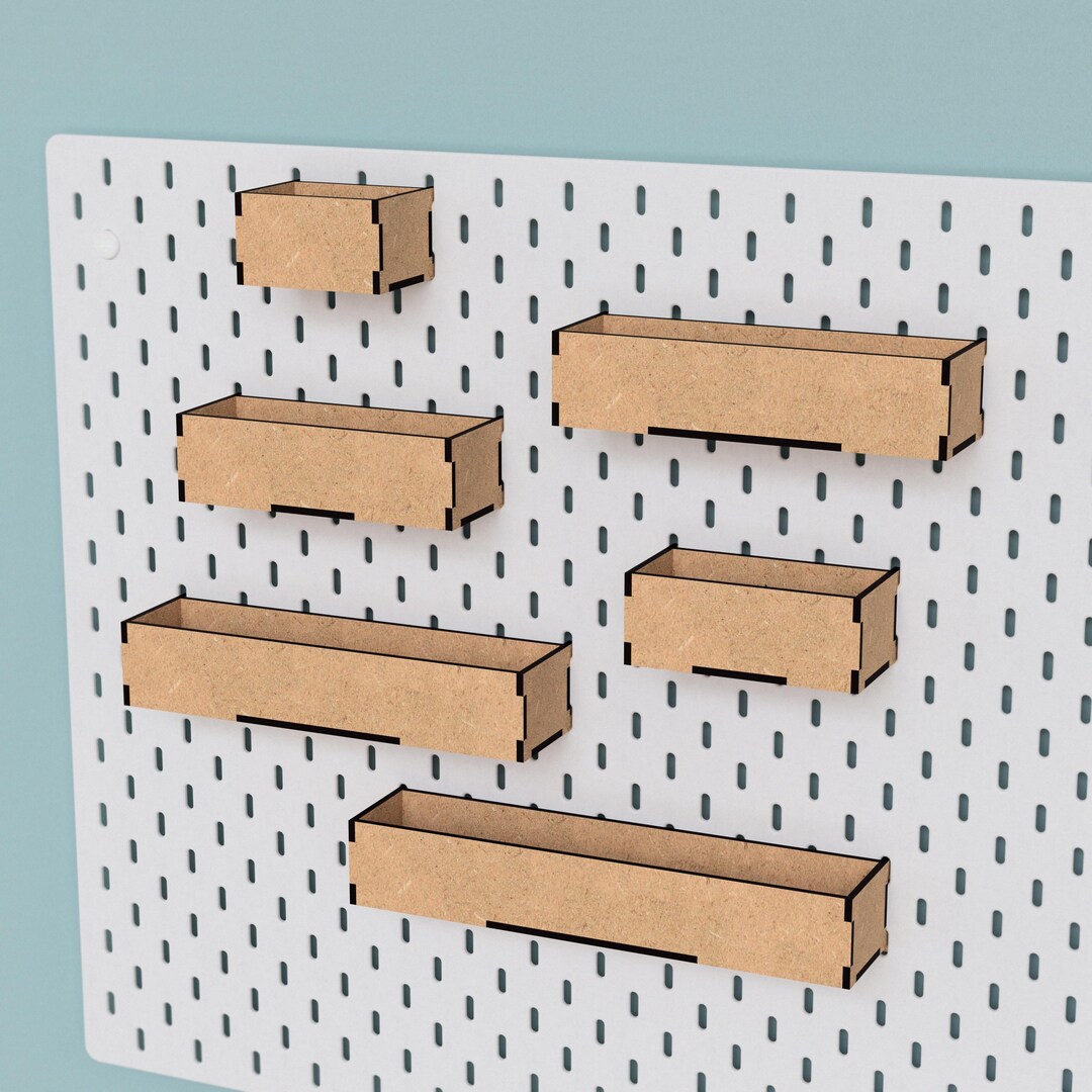 IKEA SKADIS Shelf - Pegboard - Skadis Accessories Attachments - Craft ...