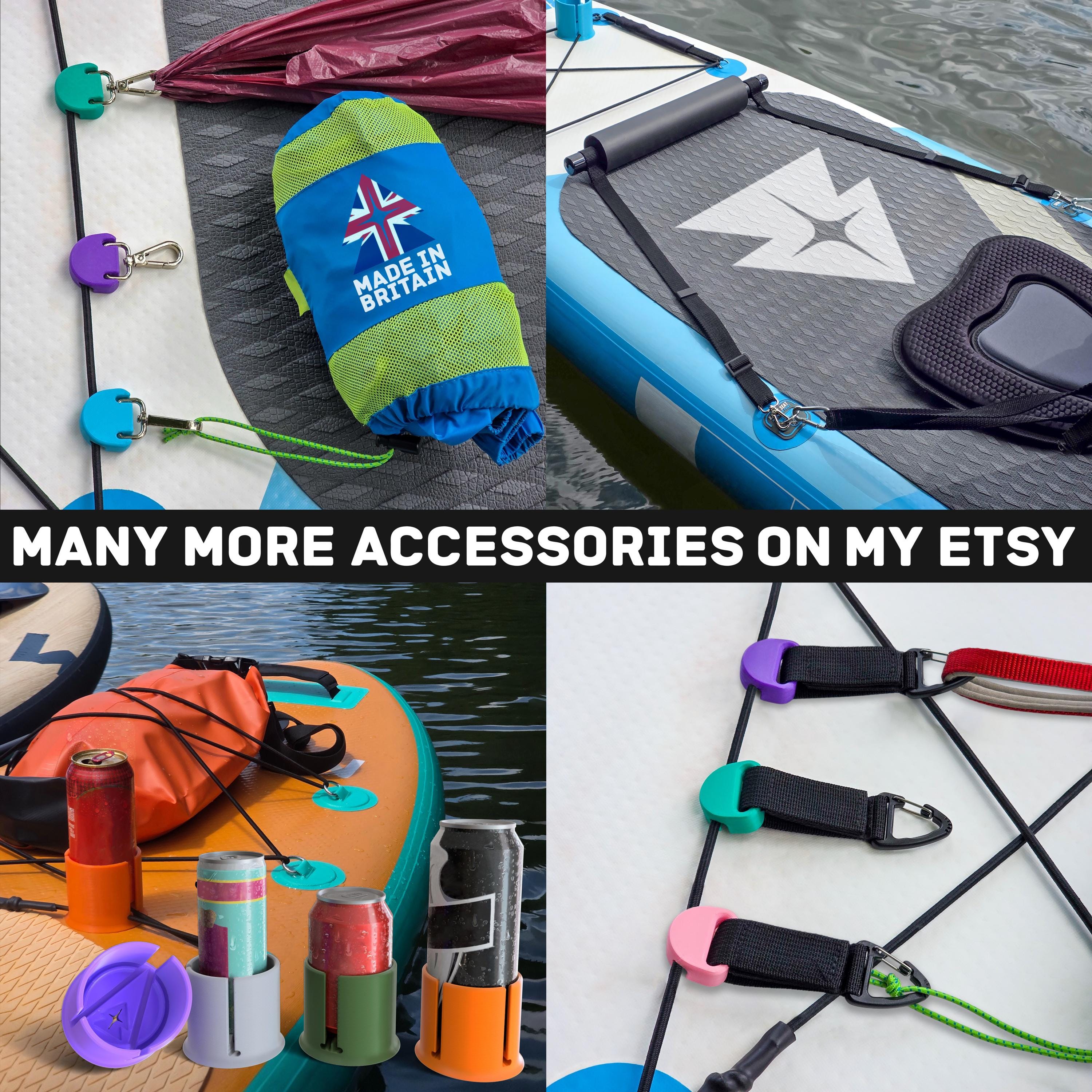 Paddle Board Bottle Holder - Kayak Drink Clip - ISUP Accessories ...
