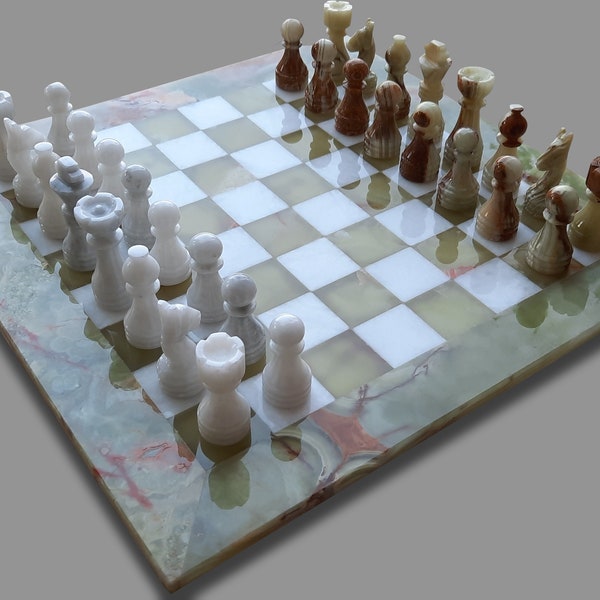 Jade Chess Set - Etsy