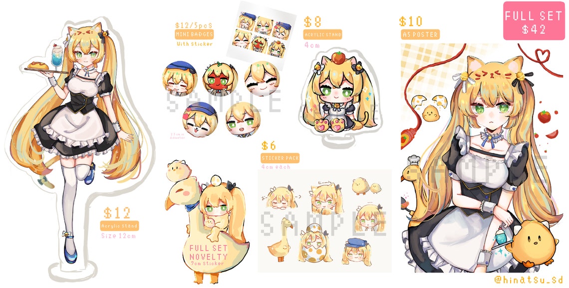 Doki Doki Tomato Maid Dokibird Fanmerch - Etsy Canada