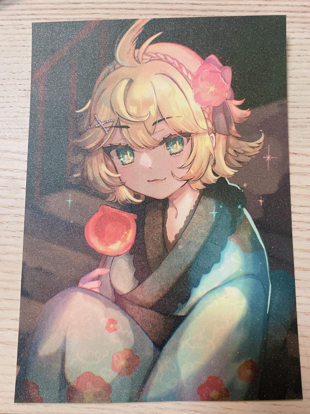 Dokibird Matsuri Firework A5 Poster - Etsy