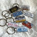 Pennsylvania License Plate Keychain Custom Car Keychain License Plate ...