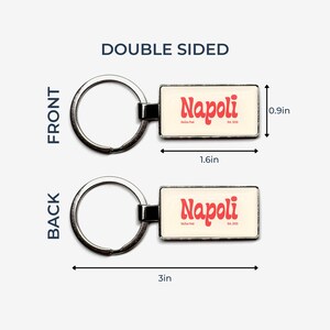 Custom Logo Keychains, Full Color Logo Tags Personalized Business ...