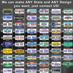 Pennsylvania License Plate Keychain Custom Car Keychain License Plate ...