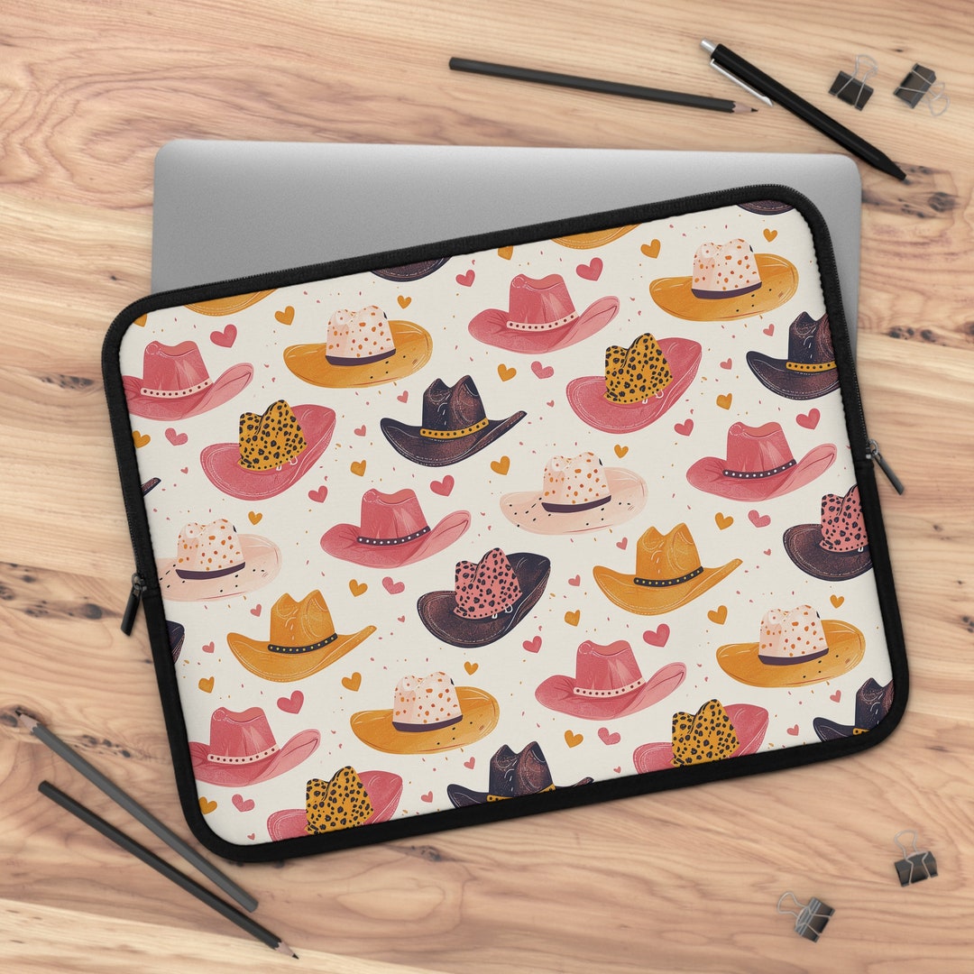 Cowboy Hat Tech Sleeve Western Laptop Case Cowgirl E-reader Case ...
