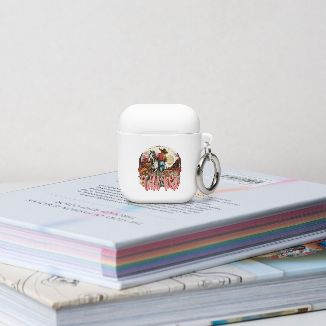 Wild West Cowgirl Rubber Case for Airpods® | Western AirPod Case Cover ...