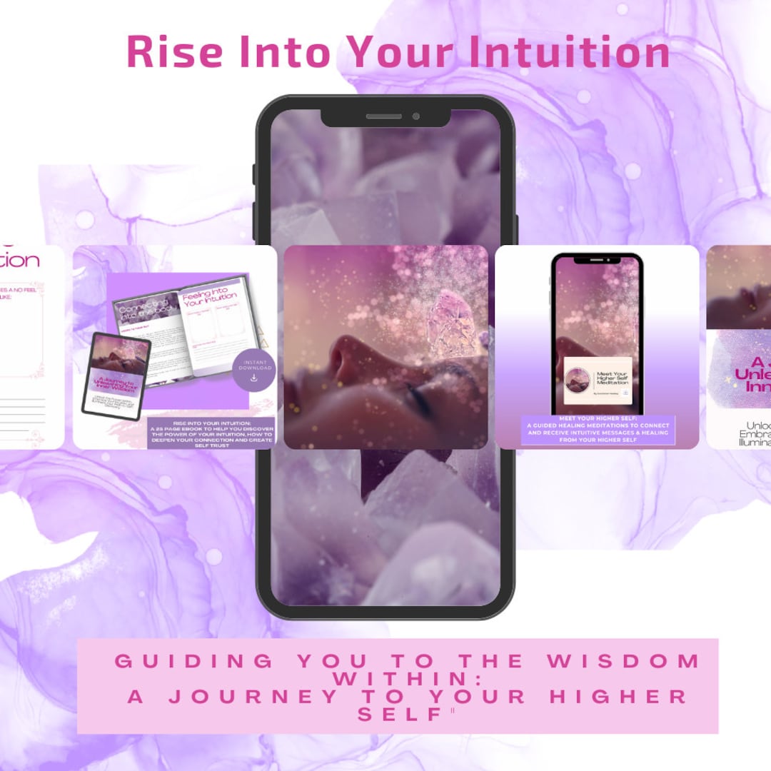 Raise Your Intuition and Vibration Workbook & Meet Your Higher Self ...