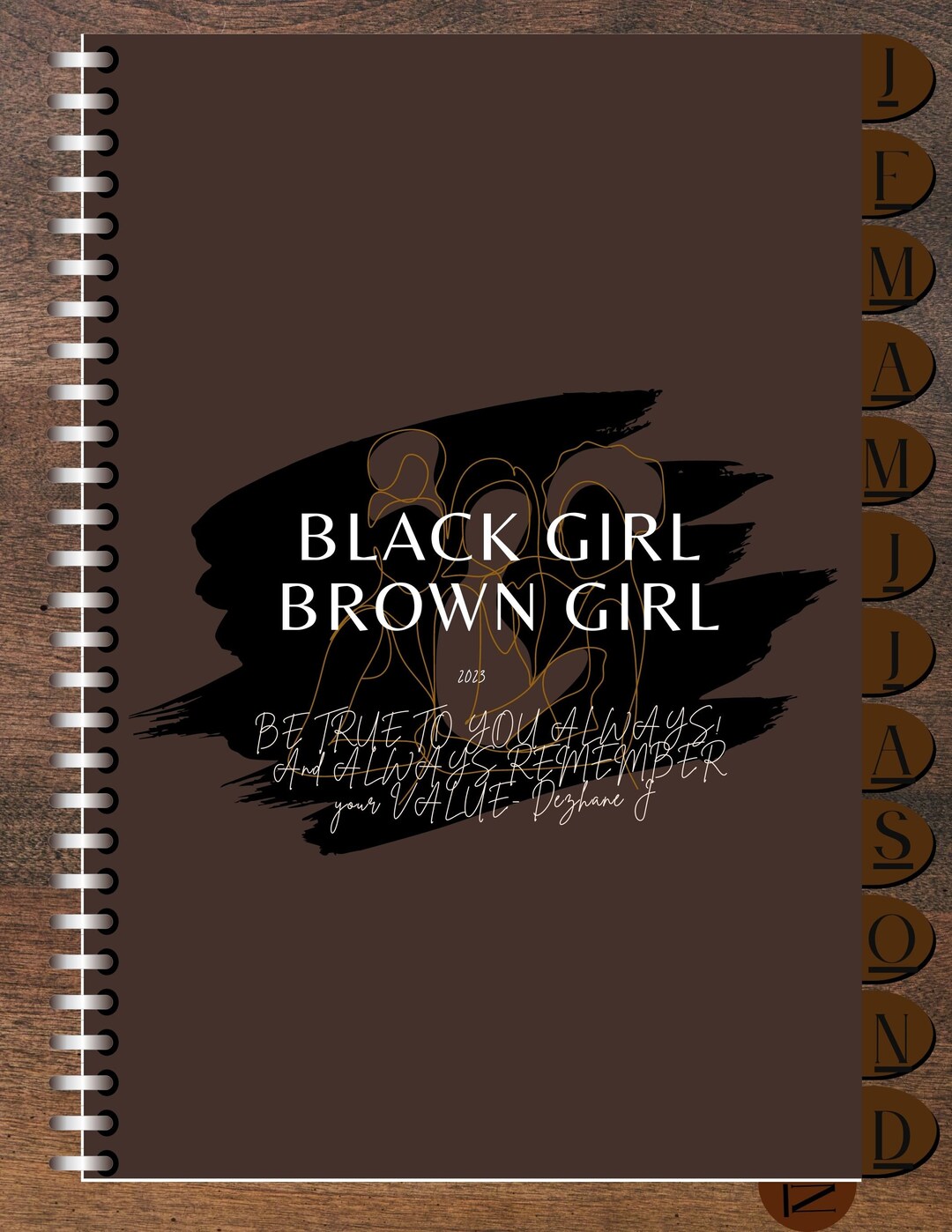 Brown Girl Black Girl Planner - Etsy
