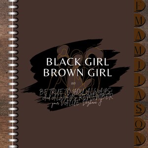 Brown Girl Black Girl Planner - Etsy