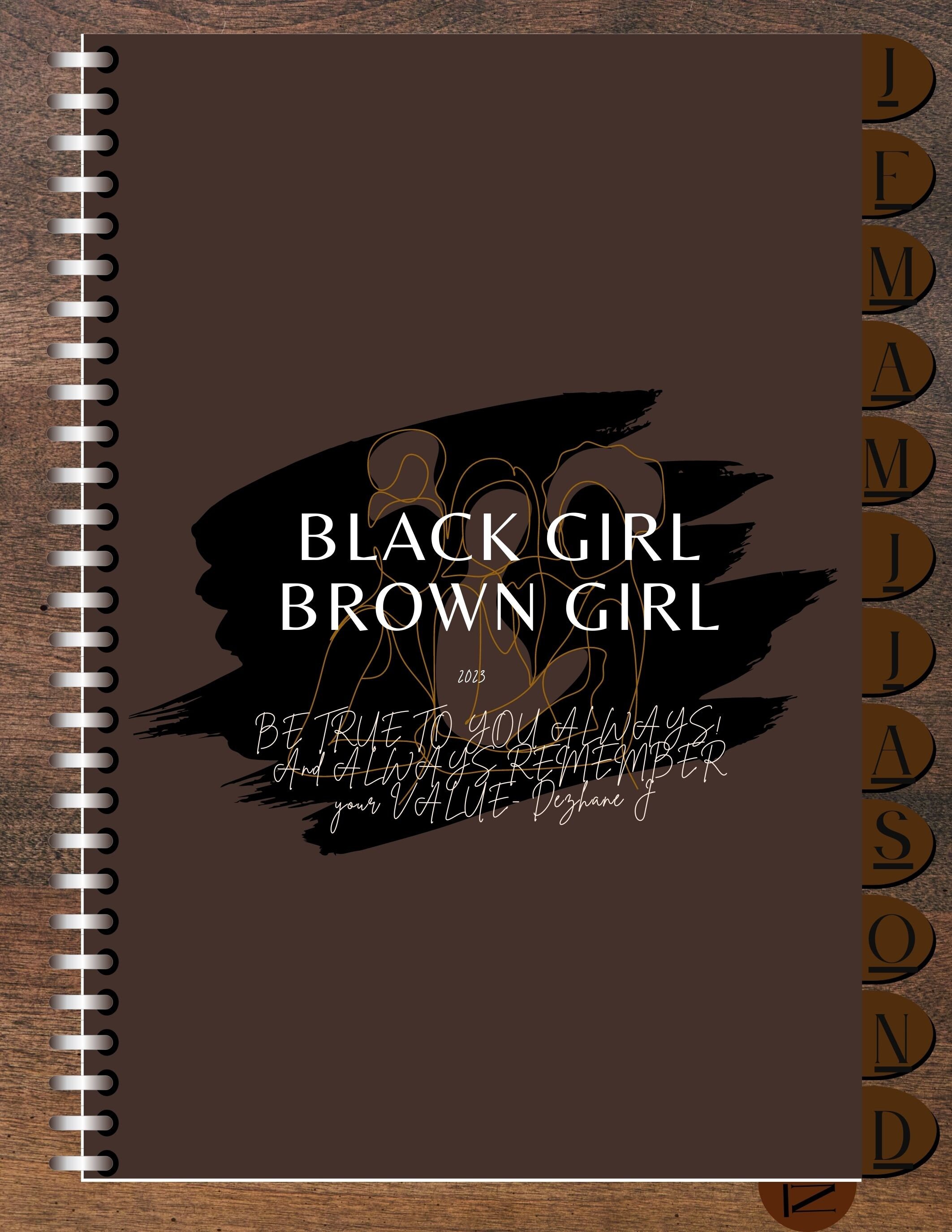 Brown Girl Black Girl Planner - Etsy