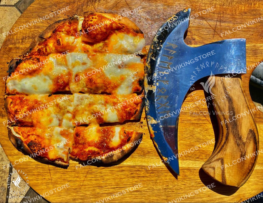 PERSONALIZED PIZZA AXE, Pizza Cutter, Viking Axe, Pizza Slicer ...
