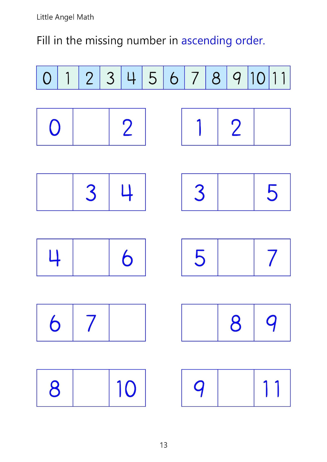 Printable Pdfs for Number Sequence 1 - 100 Worksheets (printable ...