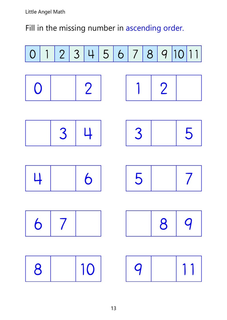 Printable Pdfs for Number Sequence 1 - 100 Worksheets (printable ...