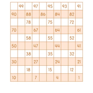 Printable Pdfs for Number Sequence 1 - 100 Worksheets (printable ...