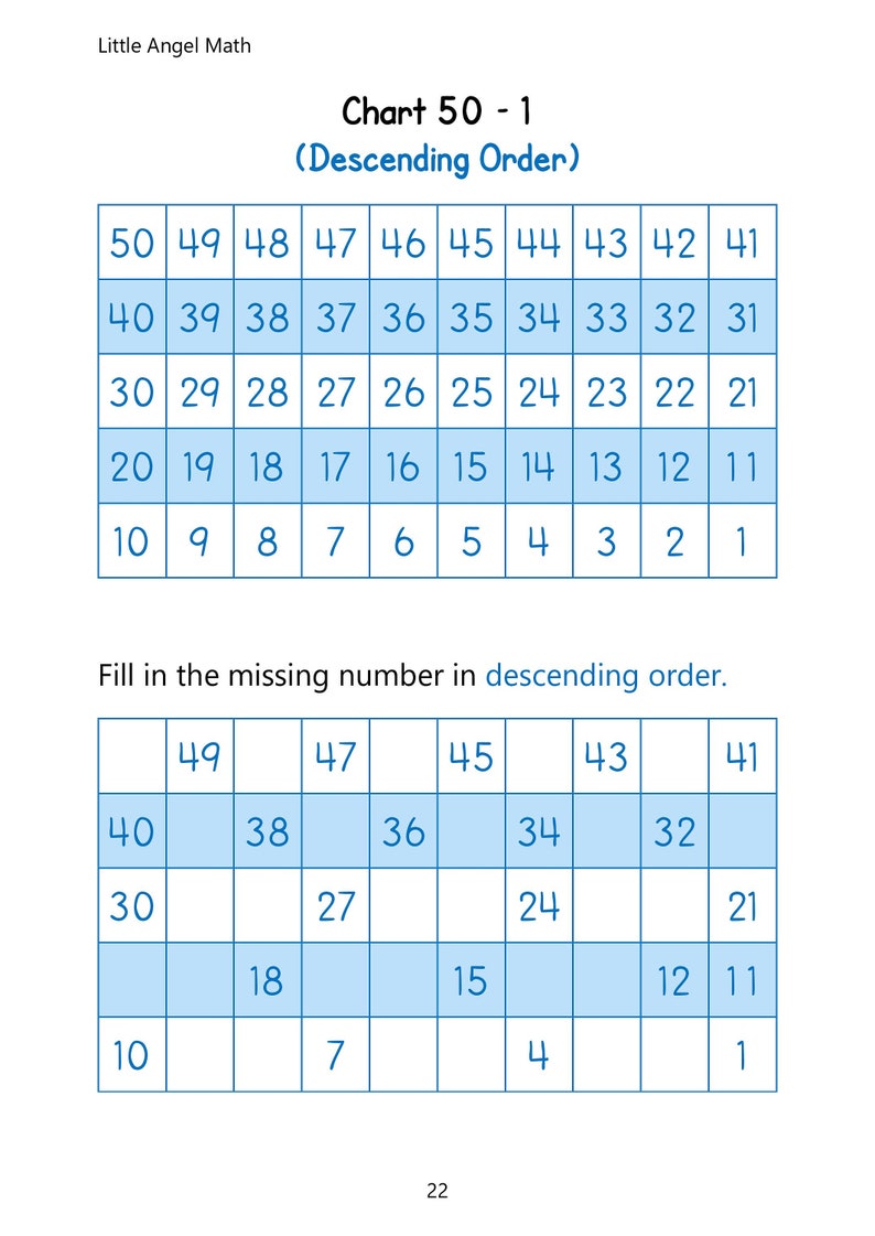 Printable Pdfs for Number Sequence 1 - 100 Worksheets (printable ...
