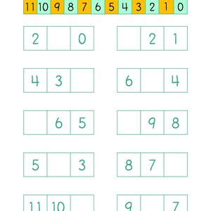 Printable Pdfs for Number Sequence 1 - 100 Worksheets (printable ...