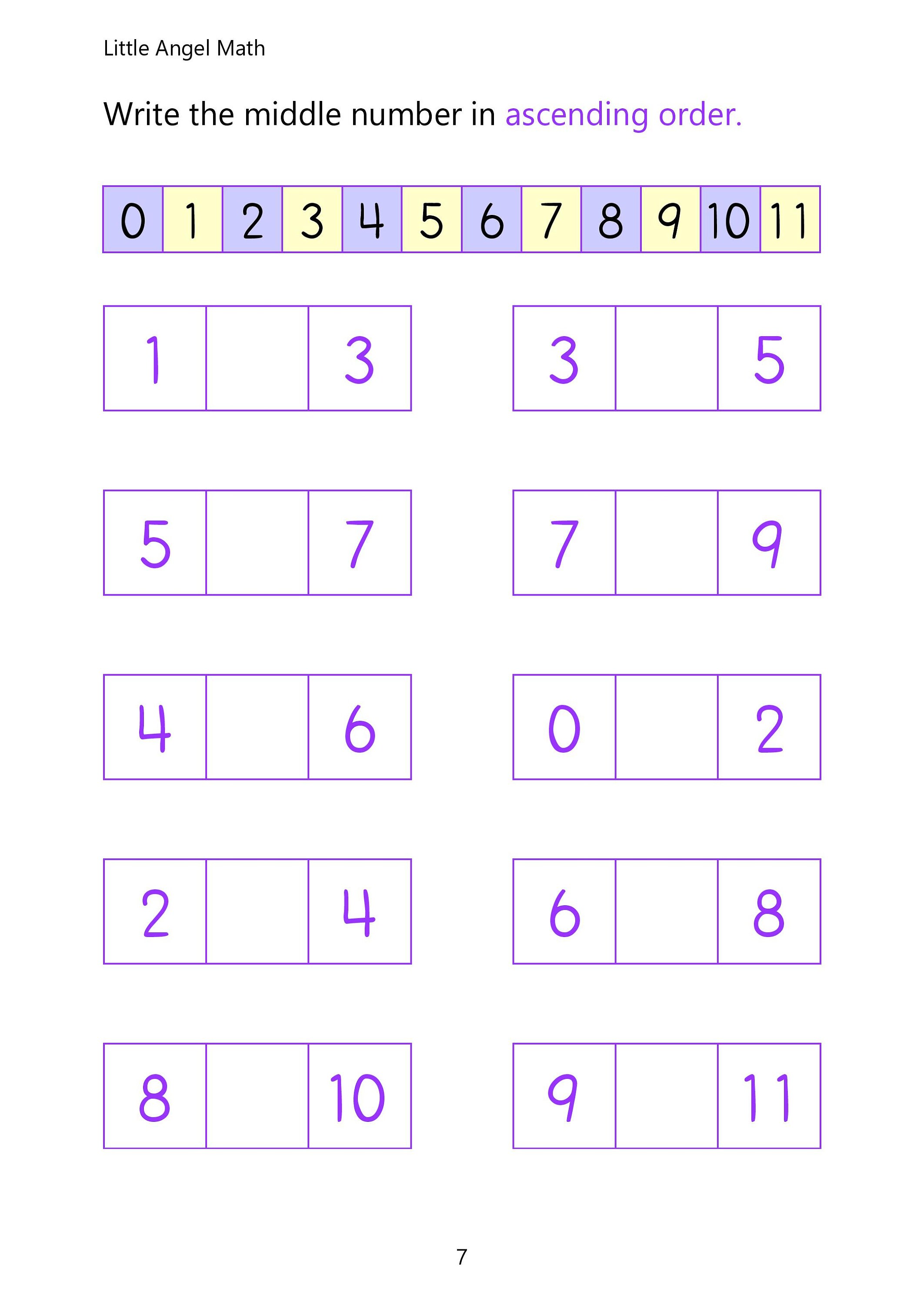 Printable Pdfs for Number Sequence 1 - 100 Worksheets (printable ...