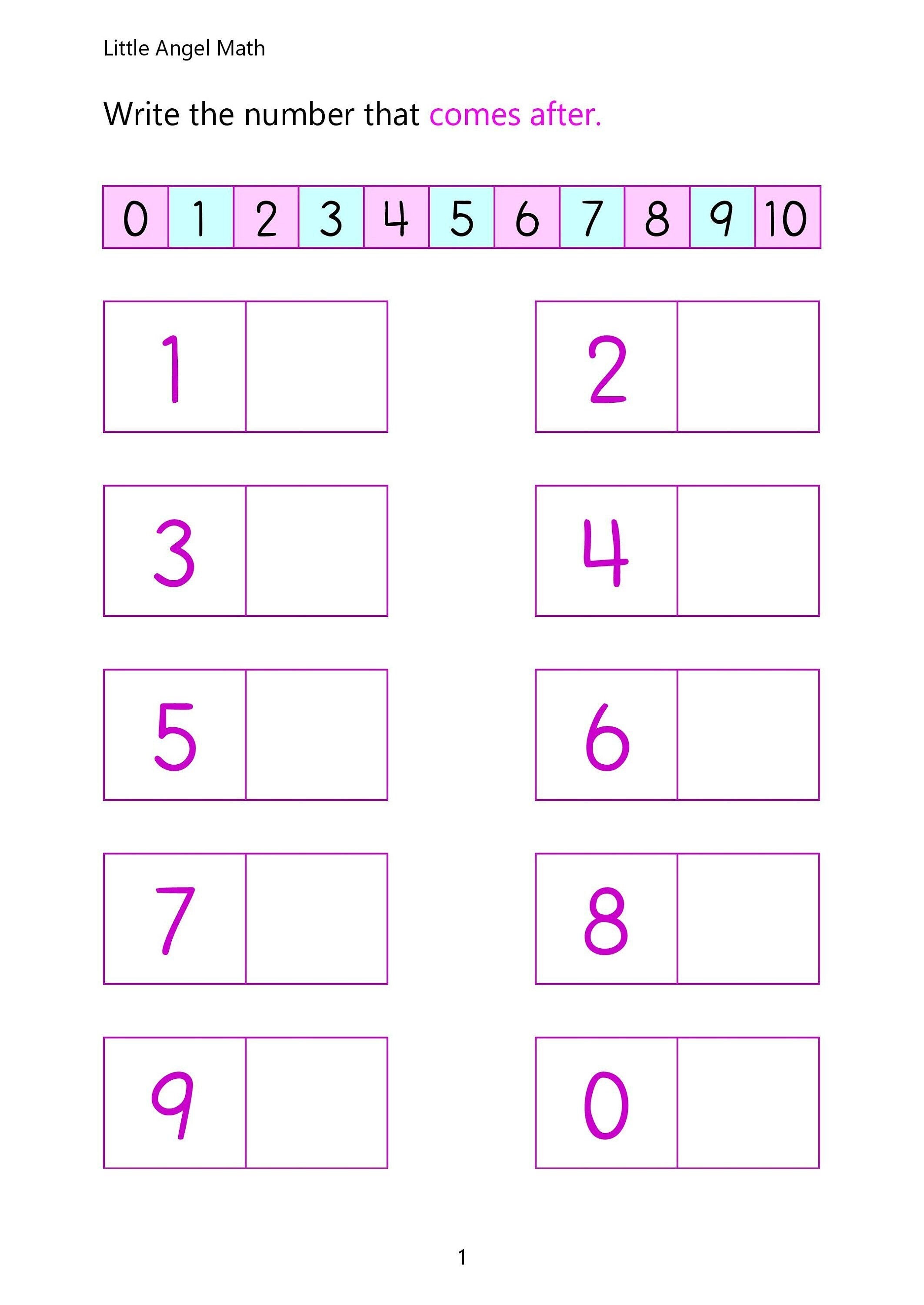 Printable Pdfs for Number Sequence 1 - 100 Worksheets (printable ...