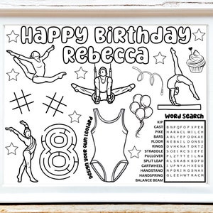 gymnastics splits coloring pages