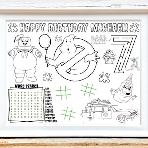 coloring pages ghostbusters