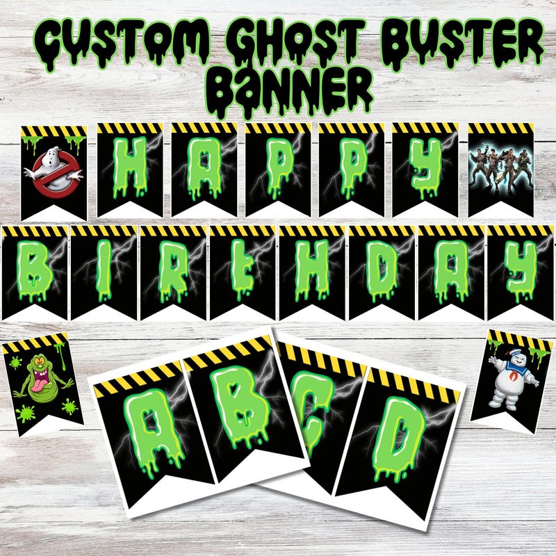 Ghostbuster Birthday - Etsy