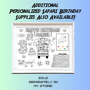 Safari Animal Search Scavenger Hunt, Printable Jungle Animal Scavenger ...